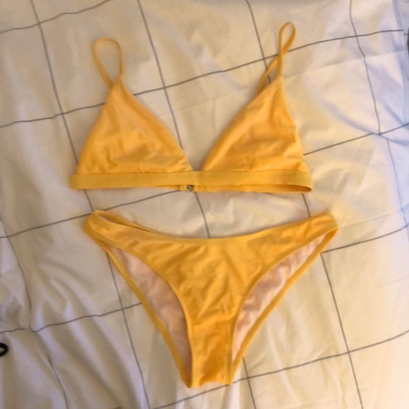 shekini | Swim | Shekini Yellow Bikini Set | Poshmark